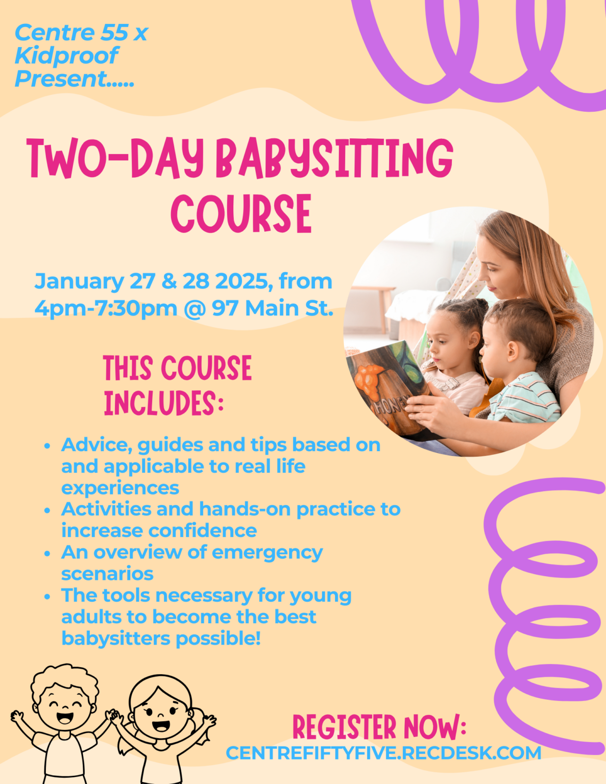 Babysitting Course - Community Centre 55